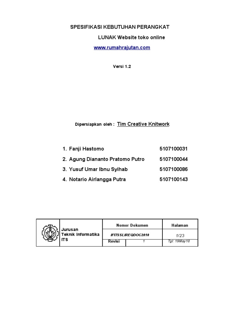 SKPL Versi 1.2 | PDF