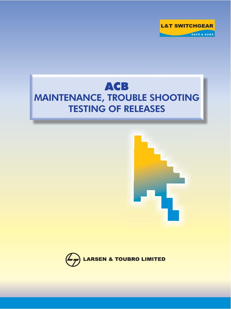 ACB Maintenance and Testing Guide | PDF | Electromagnetism | Electrical ...