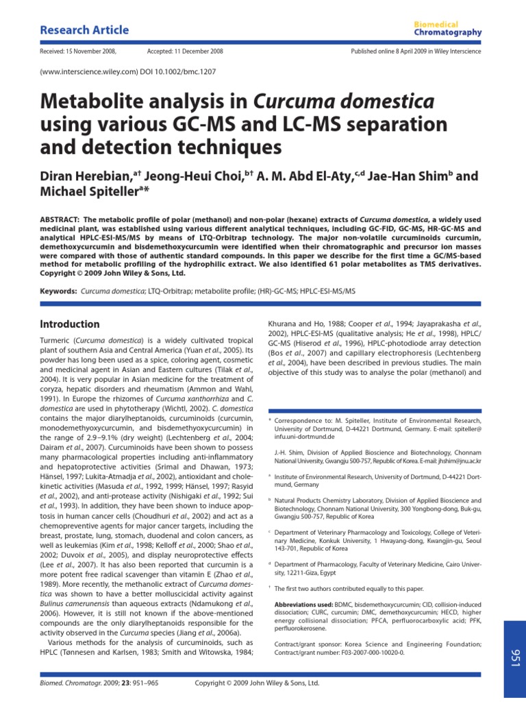 GC MS | PDF | Gas Chromatography–Mass Spectrometry | Mass Spectrometry
