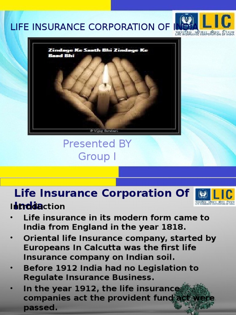 LIC | PDF | Insurance | Service Industries