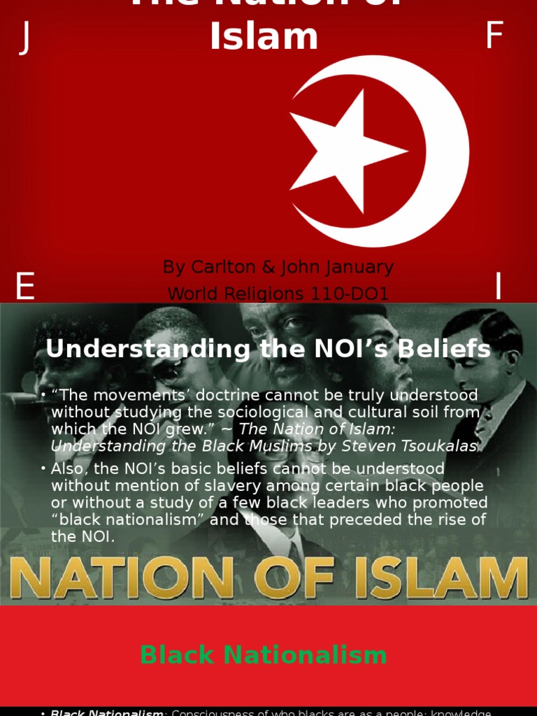 The Nation of Islam | PDF | Malcolm X | Religious Belief And Doctrine
