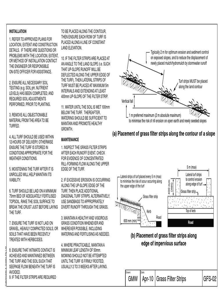 Grass Filter Strips 2 | Download Free PDF | Nature