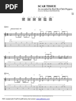Time Solo Tab & Scale Diagrams (Pink Floyd) | PDF | Guitars | Chord (Music)