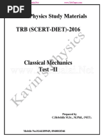 Ug TRB Physics Syllabus | PDF | Waves | Electromagnetic Spectrum