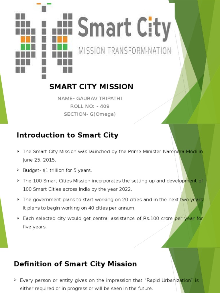Overview of India's Smart City Mission | PDF | Business | Economies