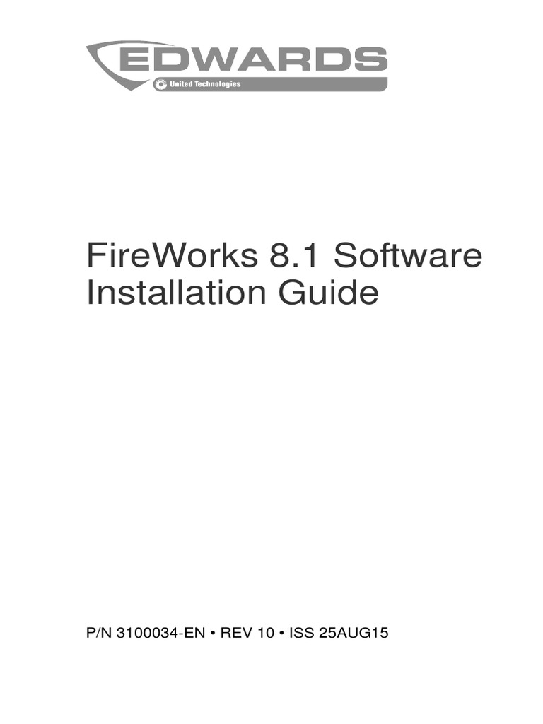 3100034-En FireWorks Software Installation Guide | PDF | Port (Computer ...