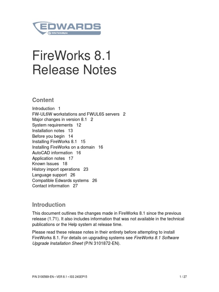 3100569-EN V8.0 FireWorks 8.1 Release Notes PDF | PDF | Windows 7 ...