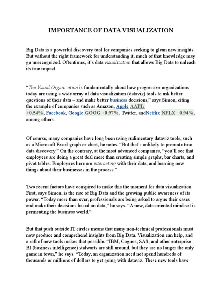 Excercise1 Data VIsualization | PDF | Visualization (Graphics) | Computing