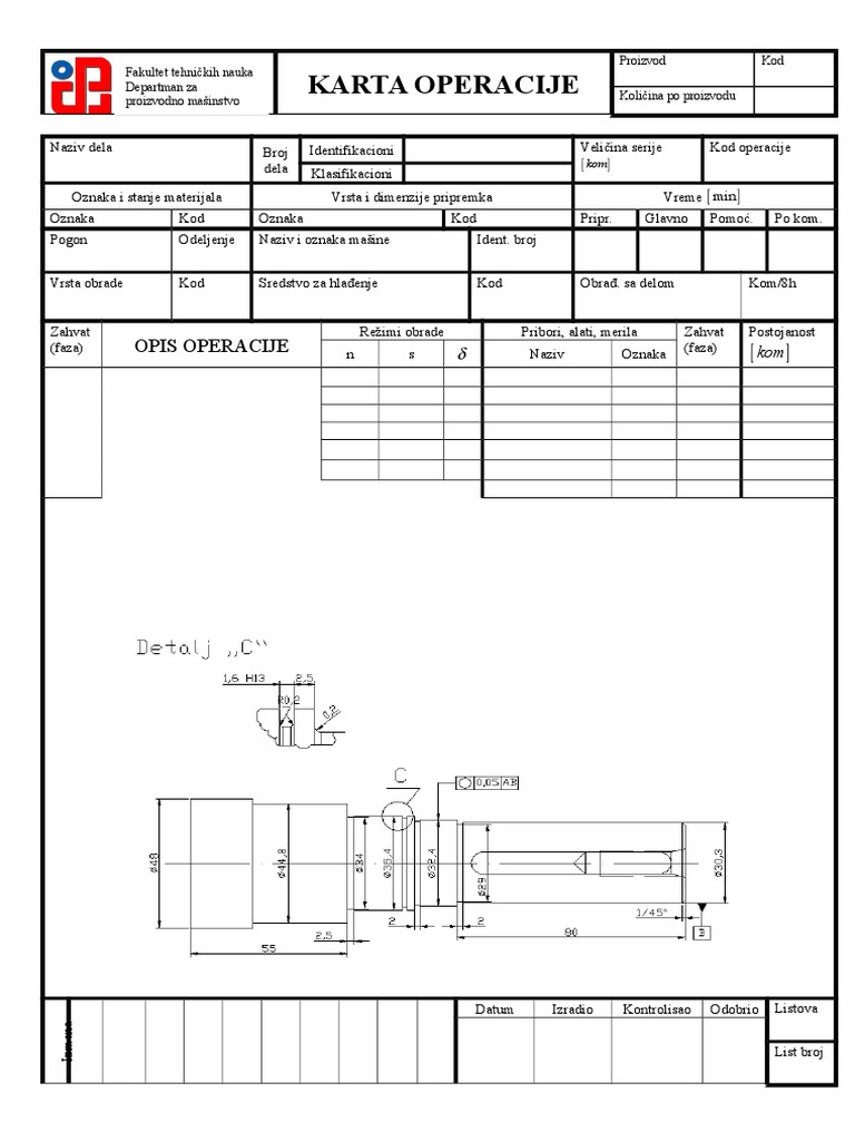 Karta Operacije Word | PDF
