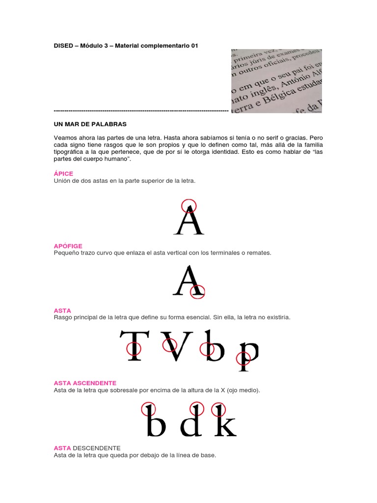 La_forma de Las Letras | Serif | Tipografía