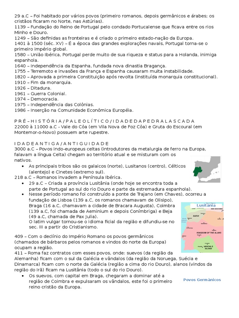 Tudo Sobre Portugal Resumo _ O Que É Portugal – AJIV
