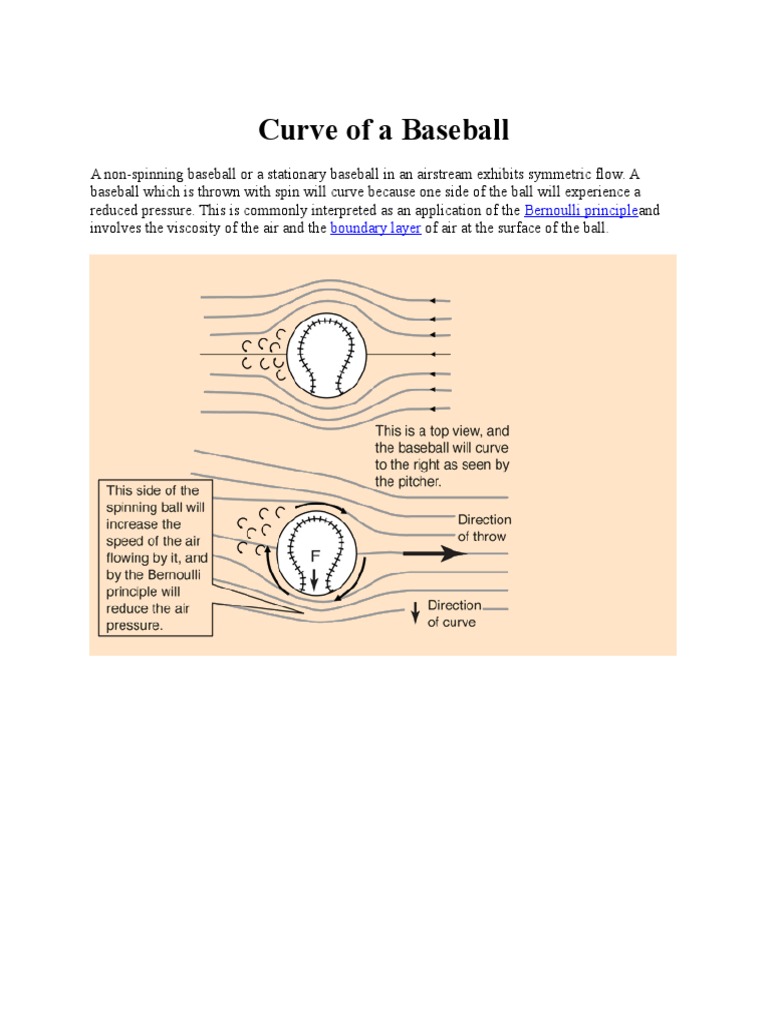 Baseball Spin and Curve Dynamics | PDF