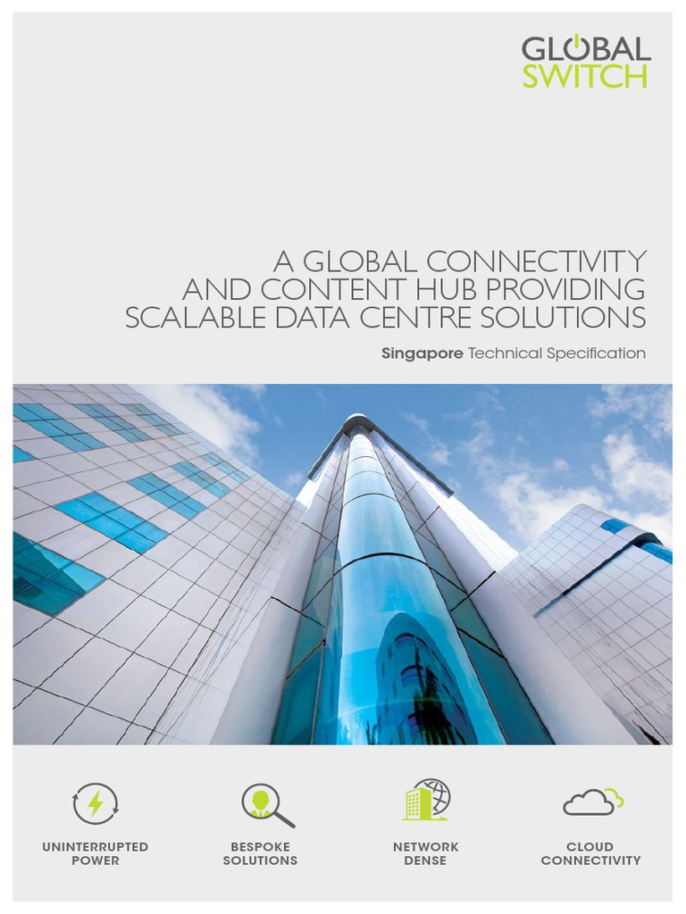 Global Switch Technical Specification Singapore | PDF | Data Center ...