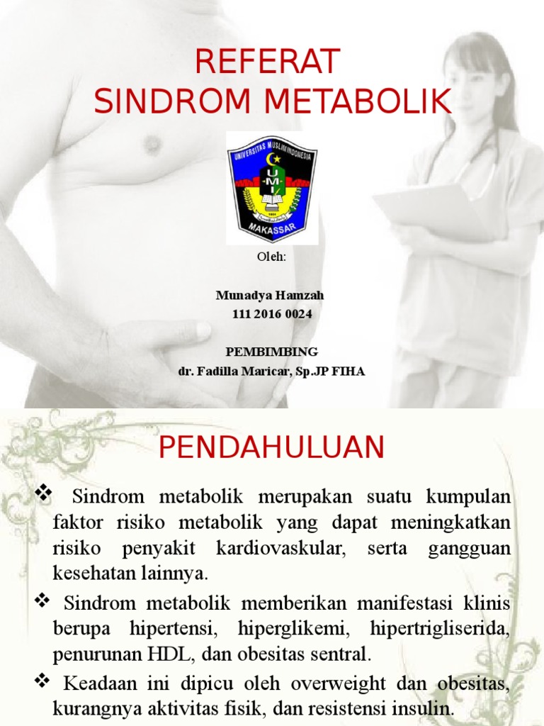 Sindrom Metabolik | PDF