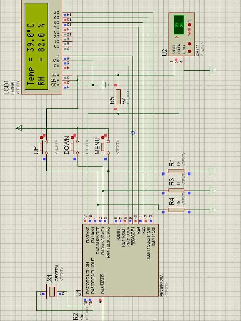 PIC16F628A DHT Sensor Interface | PDF | Computer Engineering | Manufactured Goods