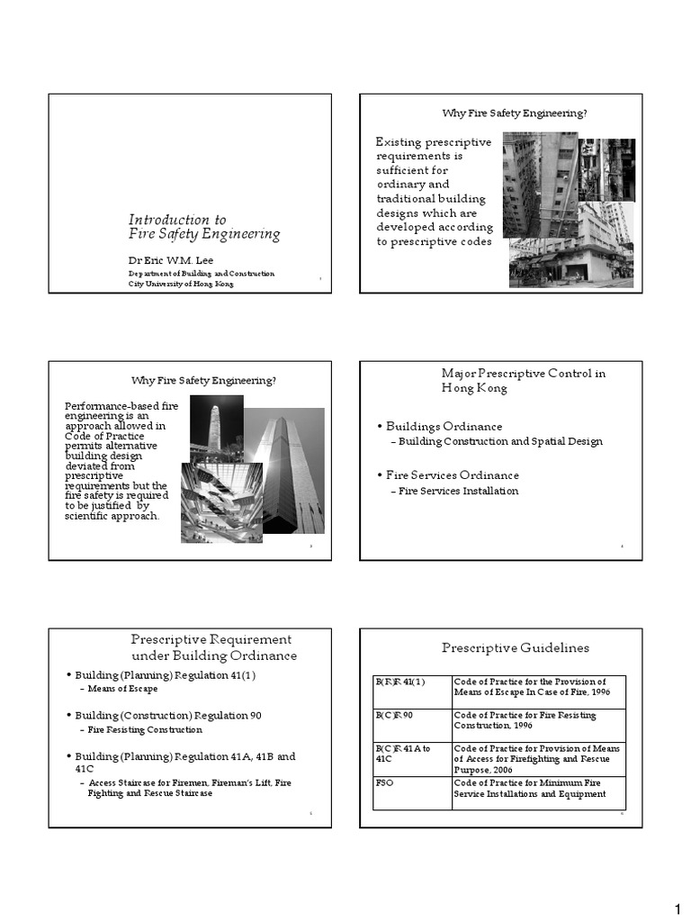 Fire Safety Engineering Overview | PDF | Fire Safety | Combustion