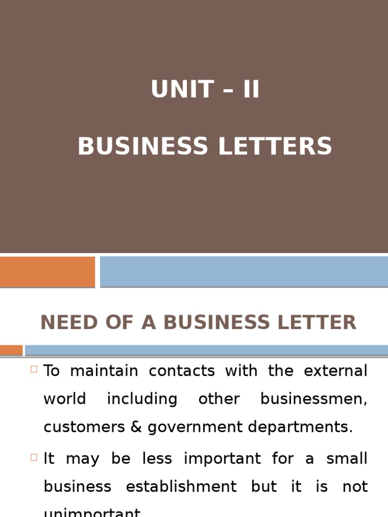 Effective Business Letter Writing | PDF | Career & Growth