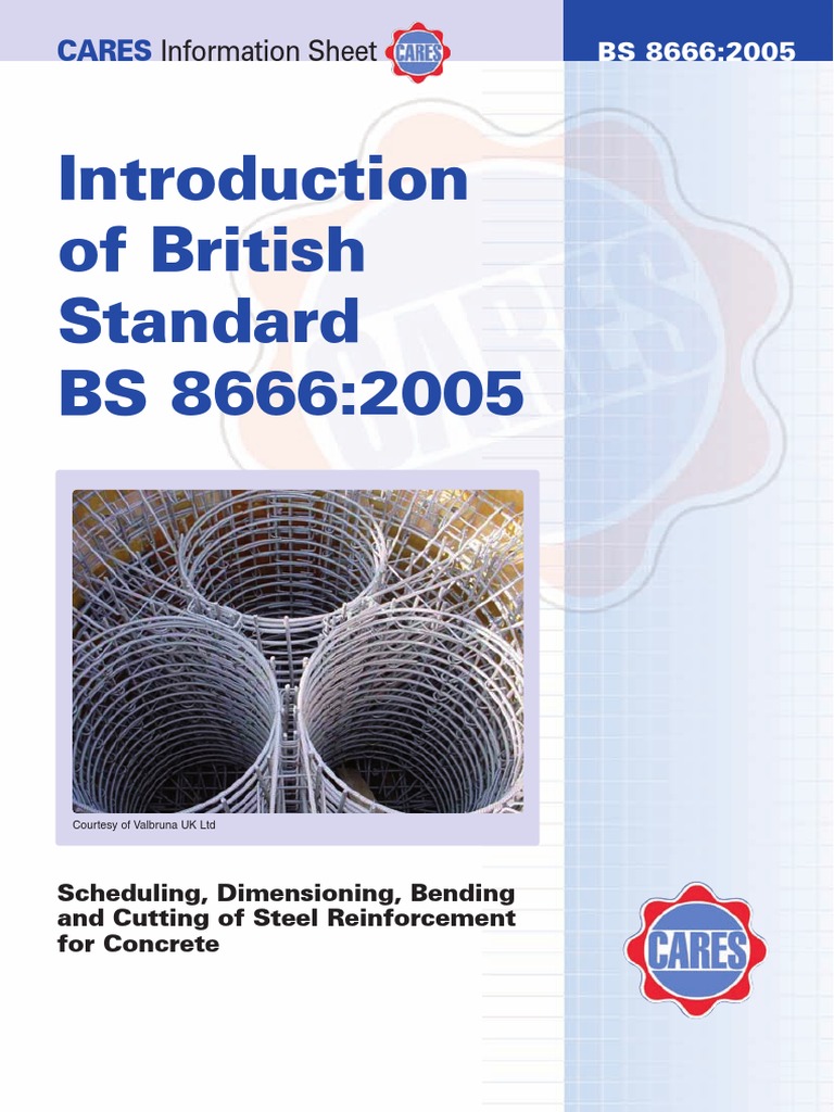 Bs 8666 2005 Shape Codes Guide | PDF | Strength Of Materials ...