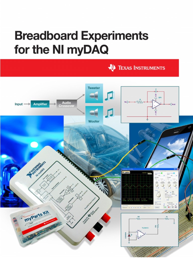 Breadboard Experiments NImyDAQ and Multisim | PDF | Electronic Circuits ...