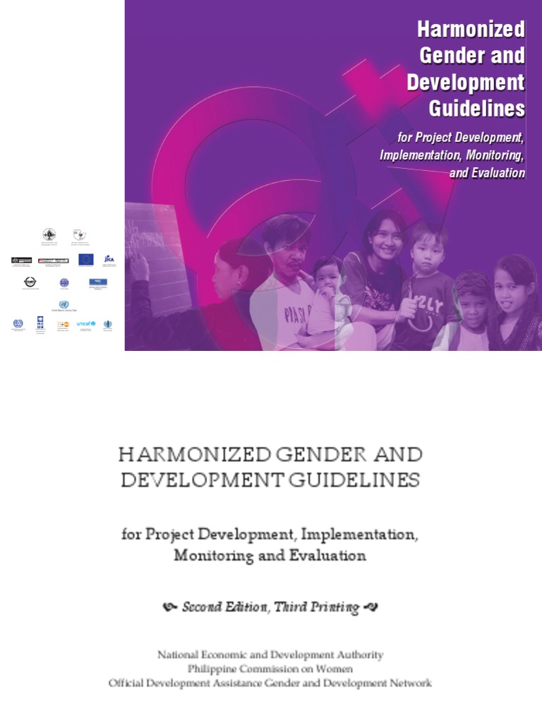 Gender Development Guidelines for Projects | PDF | Gender Equality ...