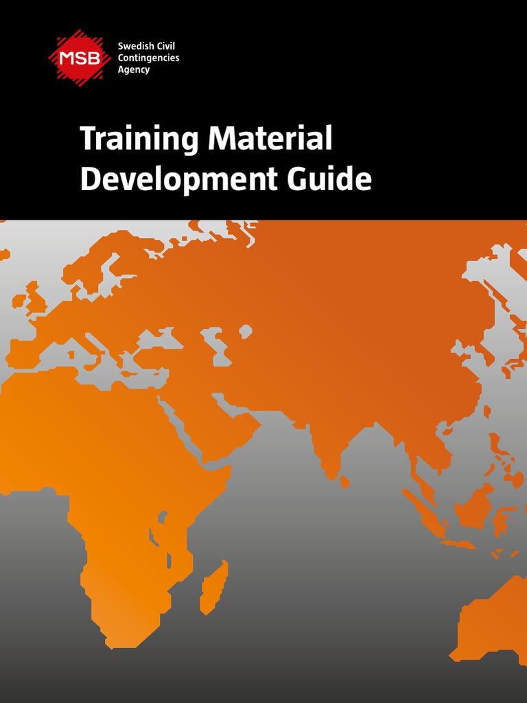 Training Material Guide | PDF | Needs Assessment | Facilitator
