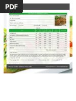 Tabela de Fator de Cocção - Atual | PDF | Calor | Alimentos