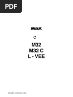 Mak M32C | PDF | Internal Combustion Engine | Piston