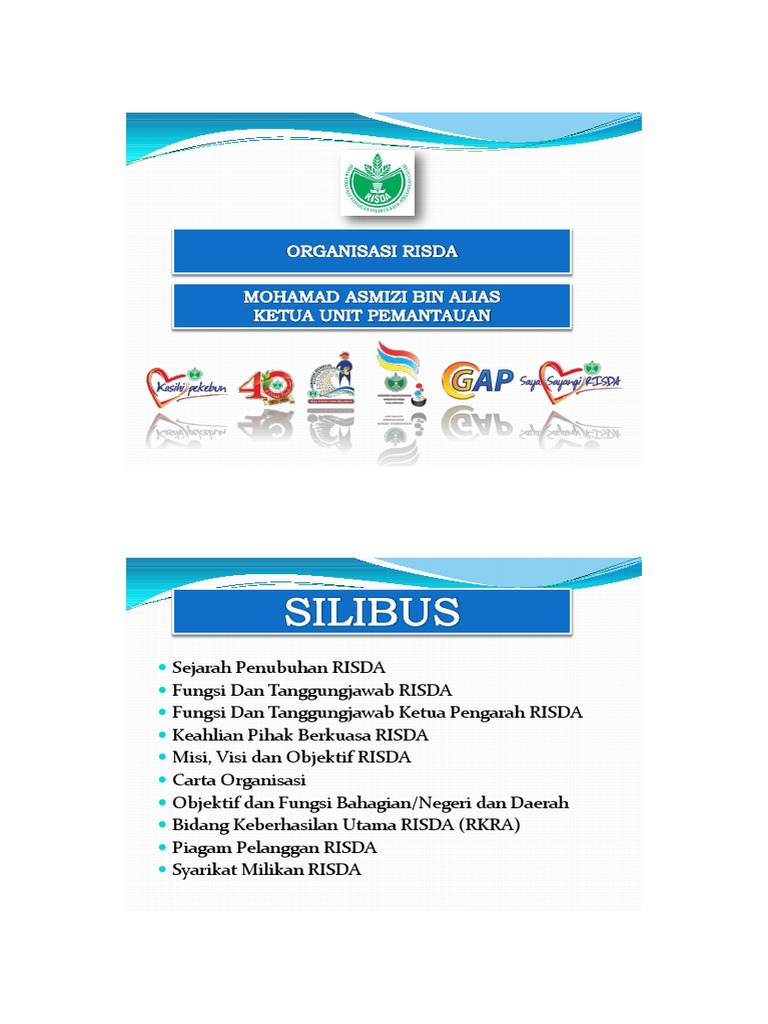 Organisasi Risda PDF | PDF