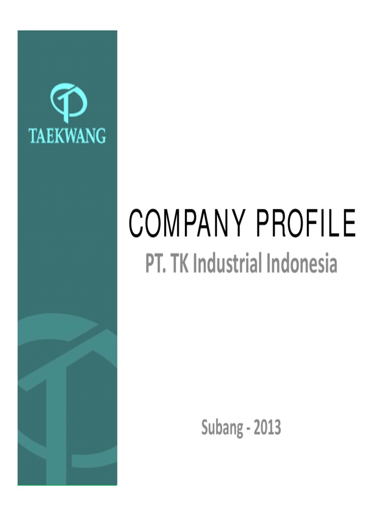 PT. Taekwang Industrial Indonesia | PDF | Art