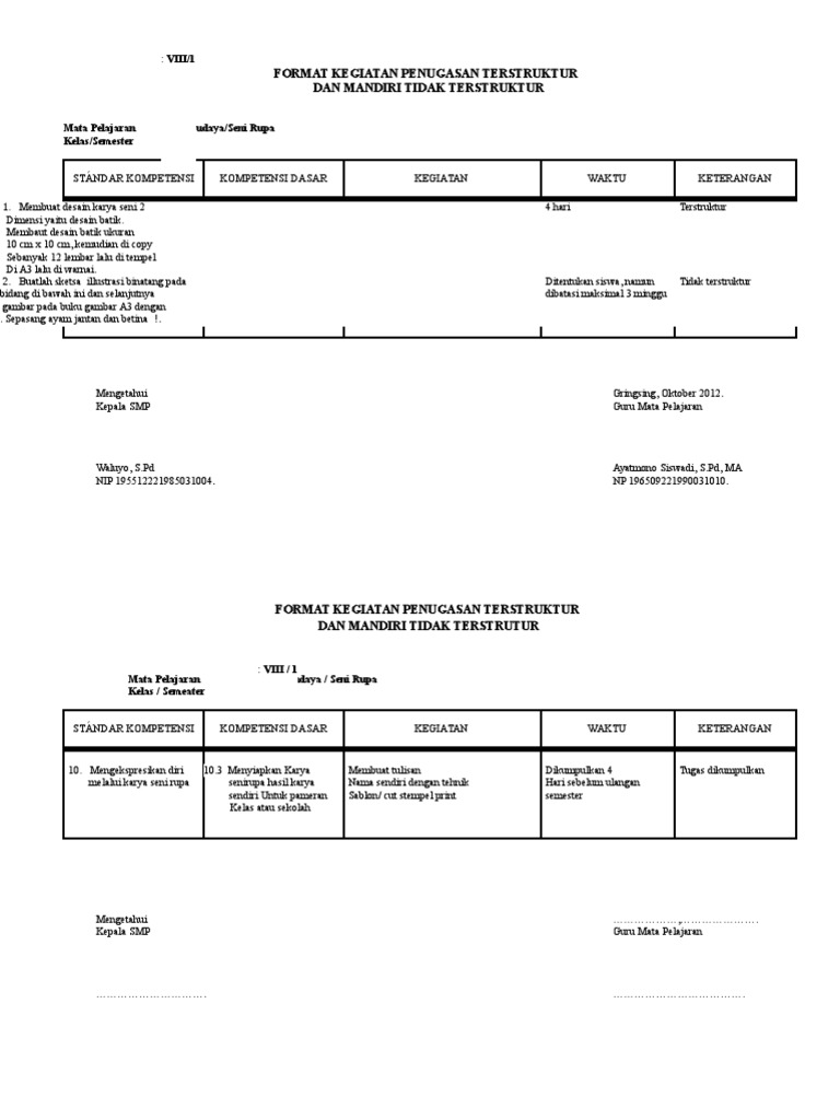 Tugas Terstruktur (TT) (TMTT) | PDF