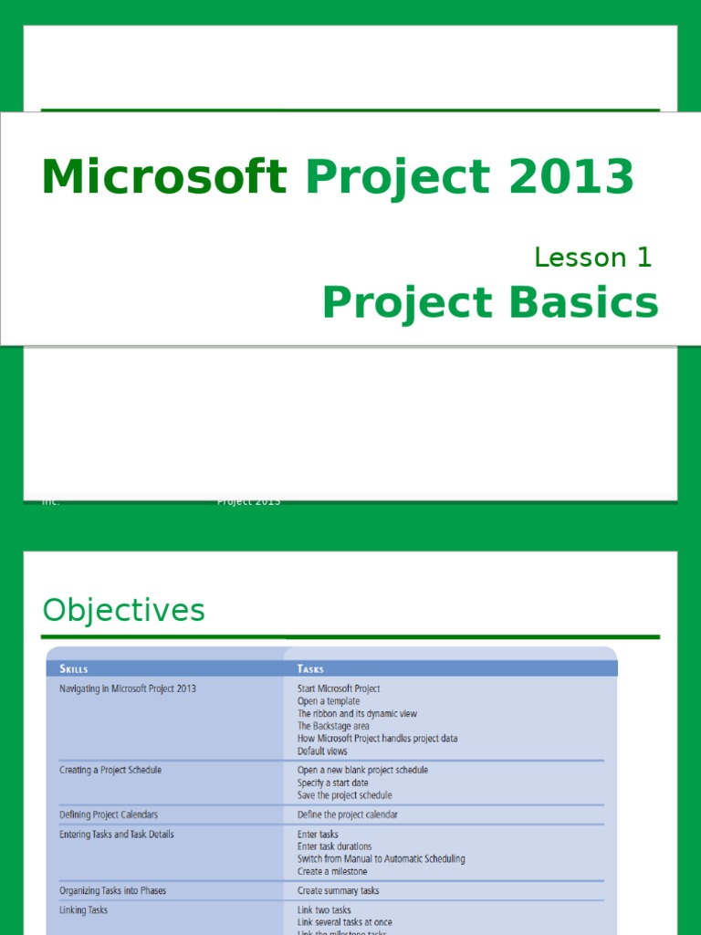 Project2013 Lesson01 | PDF | Databases | System Software