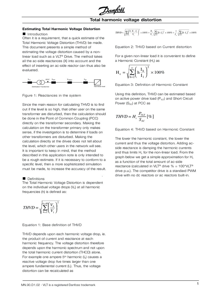 VLT in Oil Pump Applications | PDF | Distortion | Transformer
