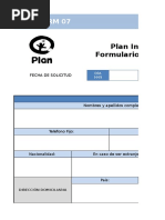 Ficha de Requerimiento Anexo 1 | PDF