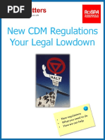 CDM 2015 - Compliance Checklist | PDF | Policy | Government Information