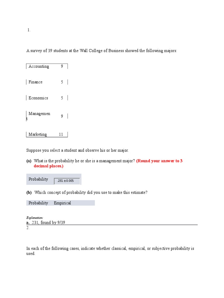 Advanced Questions | PDF | Probability | Science