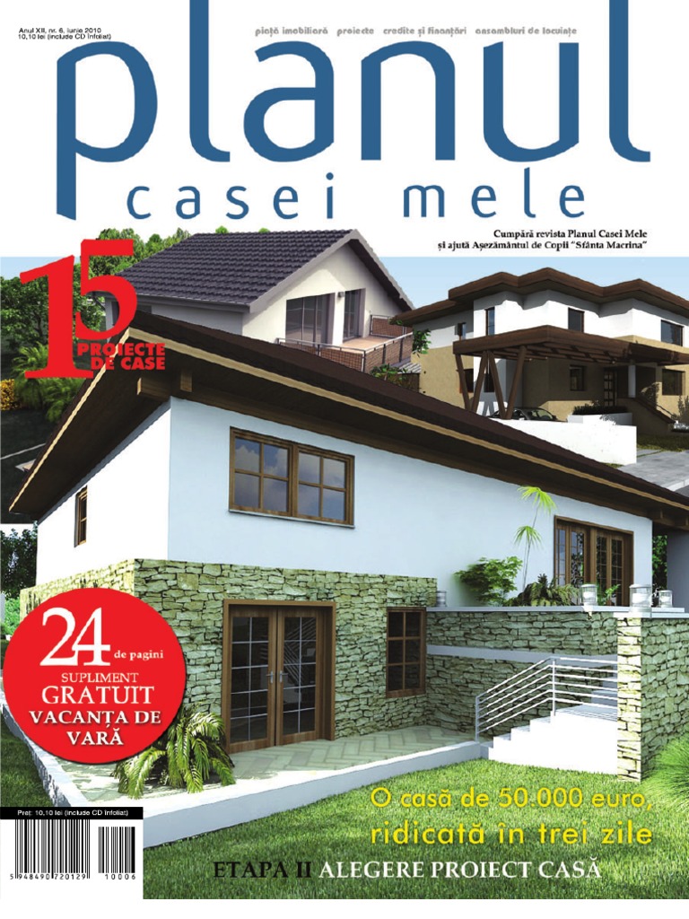 Revista Planul Casei Mele Iunie | PDF