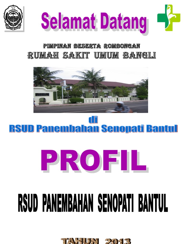 Profil Rsud Panembahan Senopati Bantul 2013 Pdf