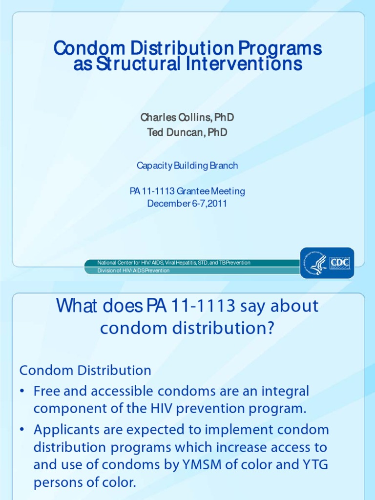 Condom Distribution Programs As Structural Interventions Pdf Condom Public Health