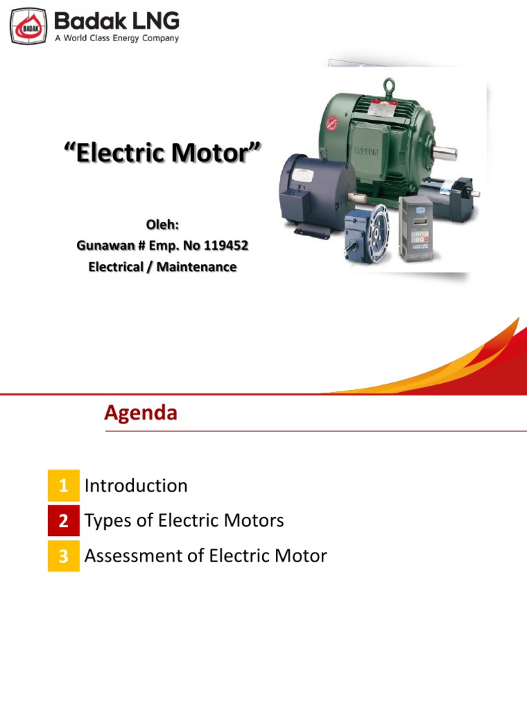 Introduction Electrical Motor | PDF | Electric Motor | Engines