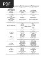 Tabla Janulus Español-Ingles-Latin | PDF