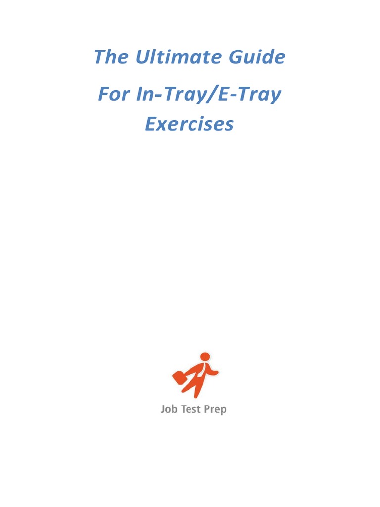 In Tray Guide | PDF | Employment | Leadership