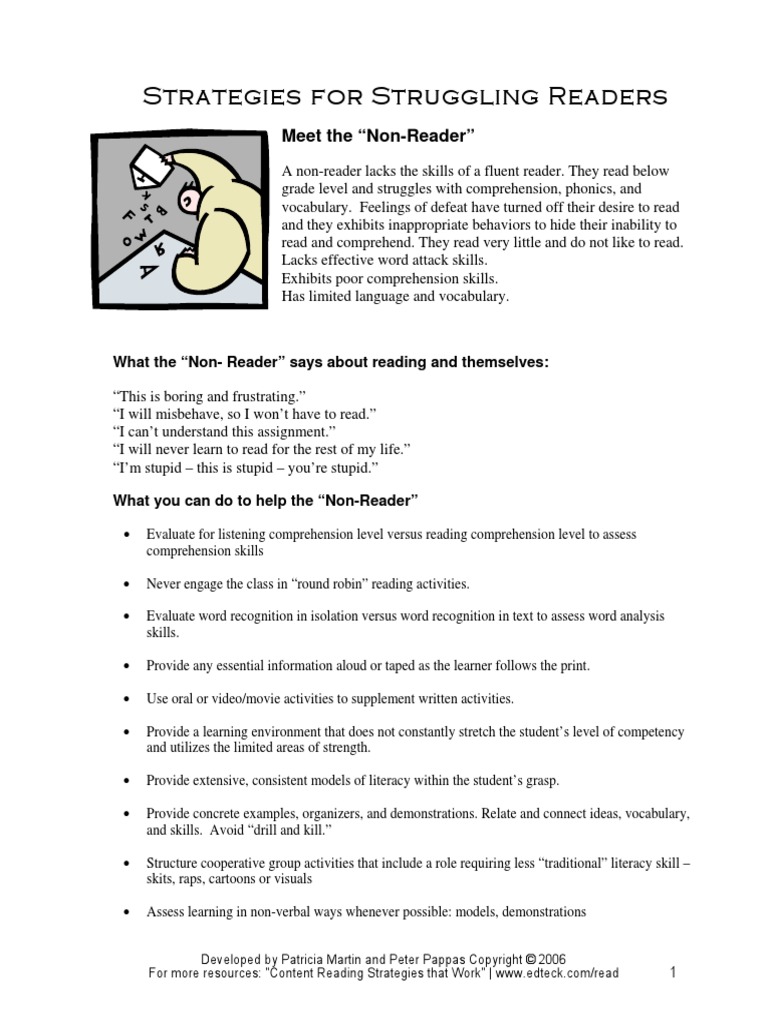 Non Reader Complete PDF | PDF | Reading Comprehension | Reading (Process)