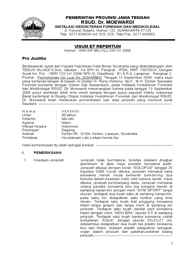 Contoh VER KLL-KA | PDF