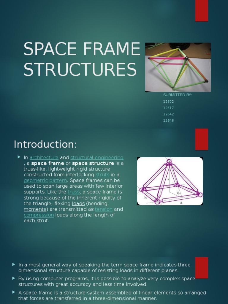 Space Frame | Framing (Construction) | Engineering