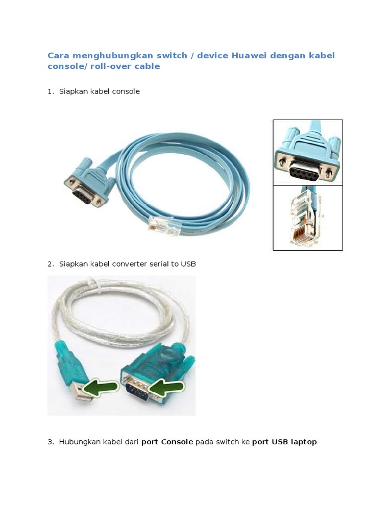 How To Setting Huawei Switch | PDF
