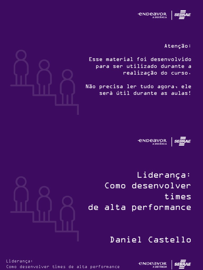 Como Desenvolver Times de Alta Performance | PDF | Liderança | Realismo ...