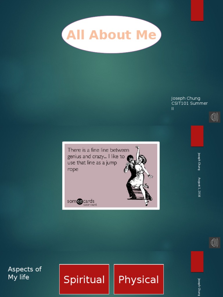 Allaboutme Josephchung | PDF