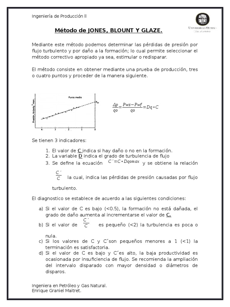 Tarea 4 Metodo de JONES | PDF | Turbulencia | Enseñanza de matemática