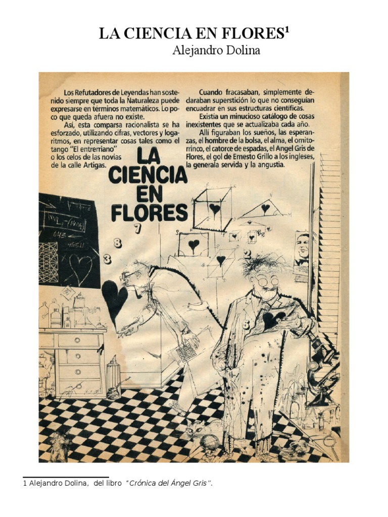 La Ciencia de las Flores y sus Leyendas | PDF | Locura | Science