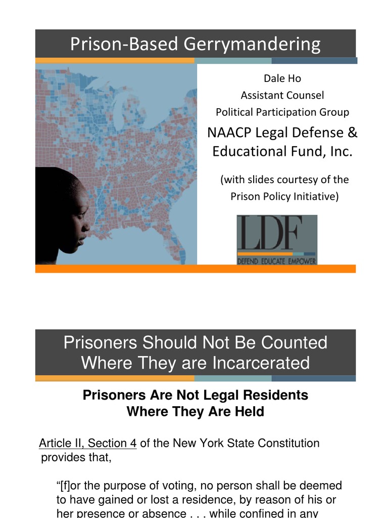 Prison-Based Gerrymandering | PDF | Gerrymandering | Public Sphere